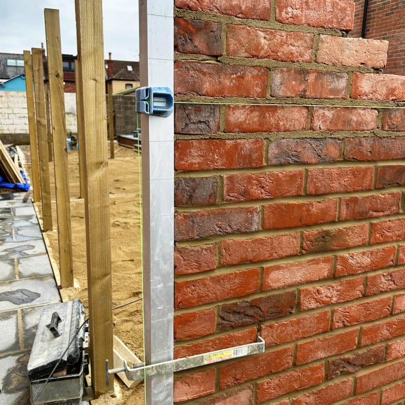 Aluminium 50.8 x 50.8mm Scribed Box Section Profile 120cm – 270cm