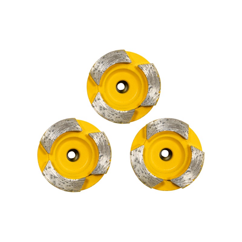 Diamond Grinding Screed Discs - Set of 3 for EES 1400/3 | REFINA