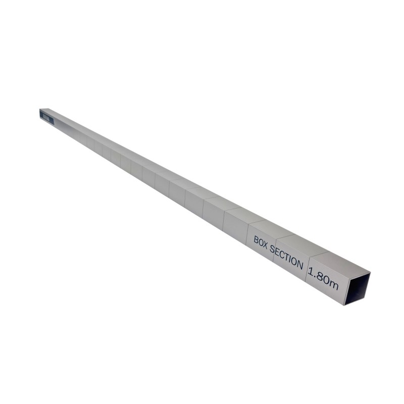 Aluminium 50.8 x 50.8mm Scribed Box Section Profile 120cm – 270cm