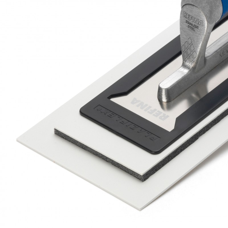 REFINA PLAZIFLEX Foam Backed 2mm Plastering Trowels 12" to 24" | REFINA